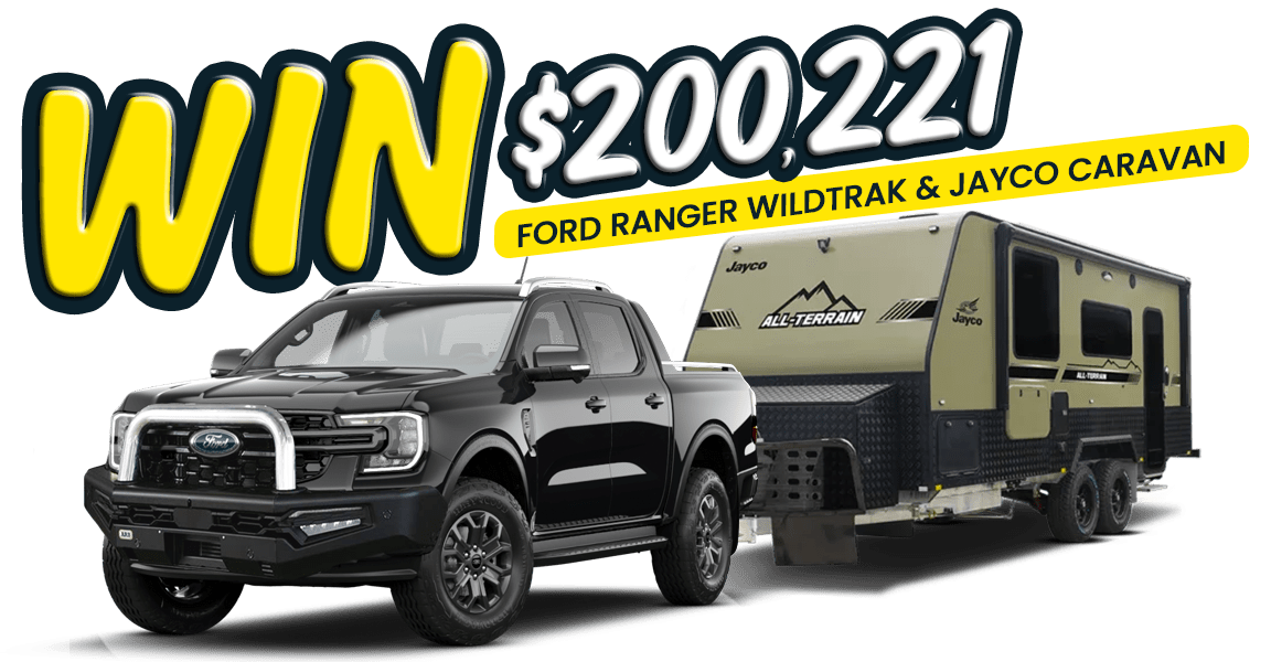 Camp Quality : 4WD and Caravan Raffle t and cs